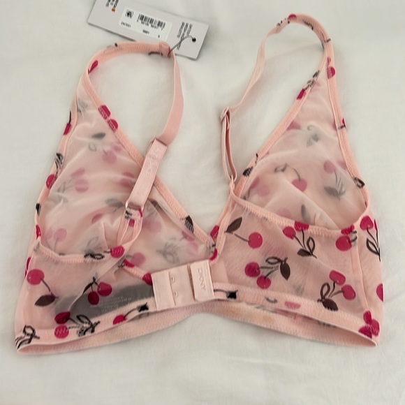 Dkny | Intimates & Sleepwear | Nwt Dkny Pink Cherry Toss Mesh High Apex ...